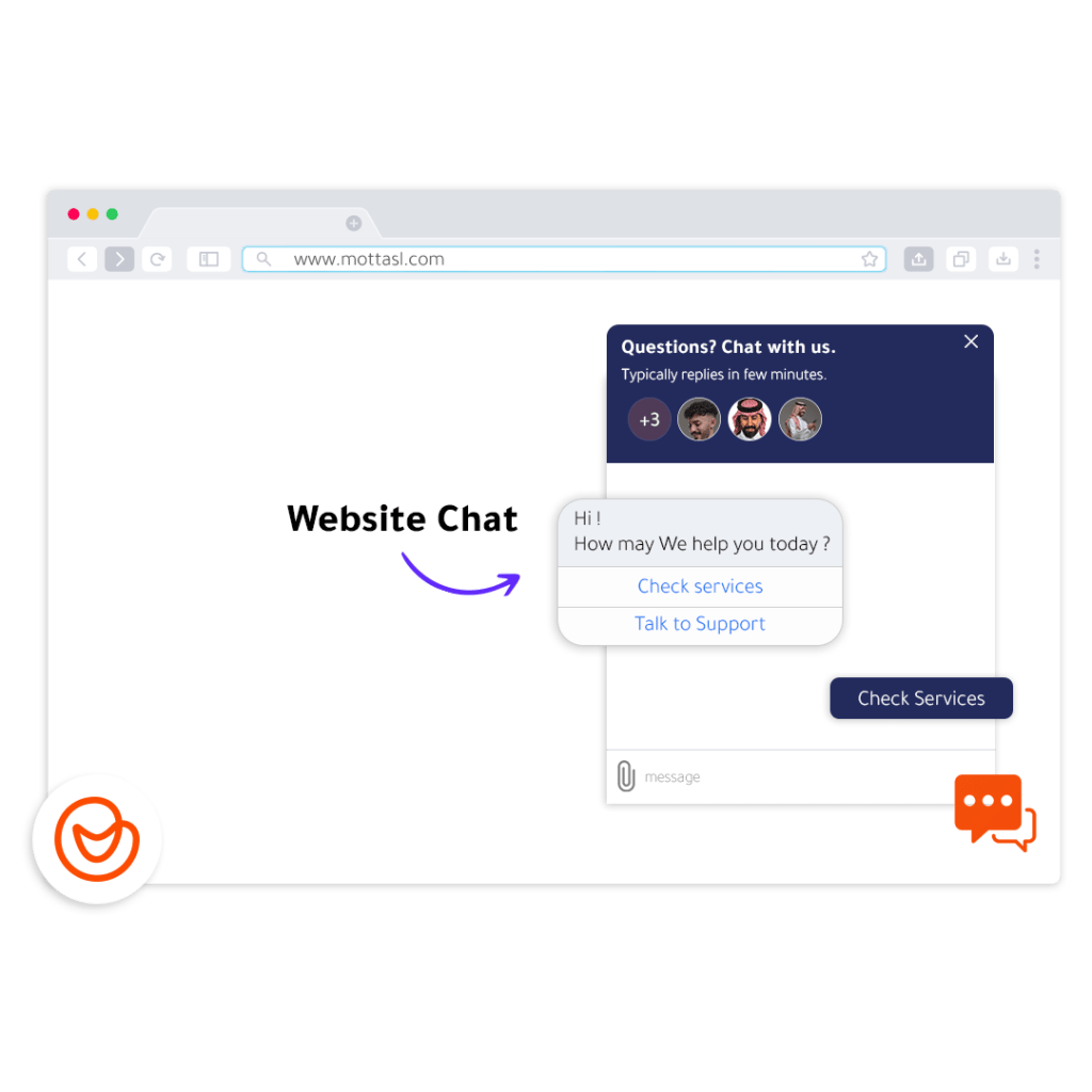 Webchat - Mottasl